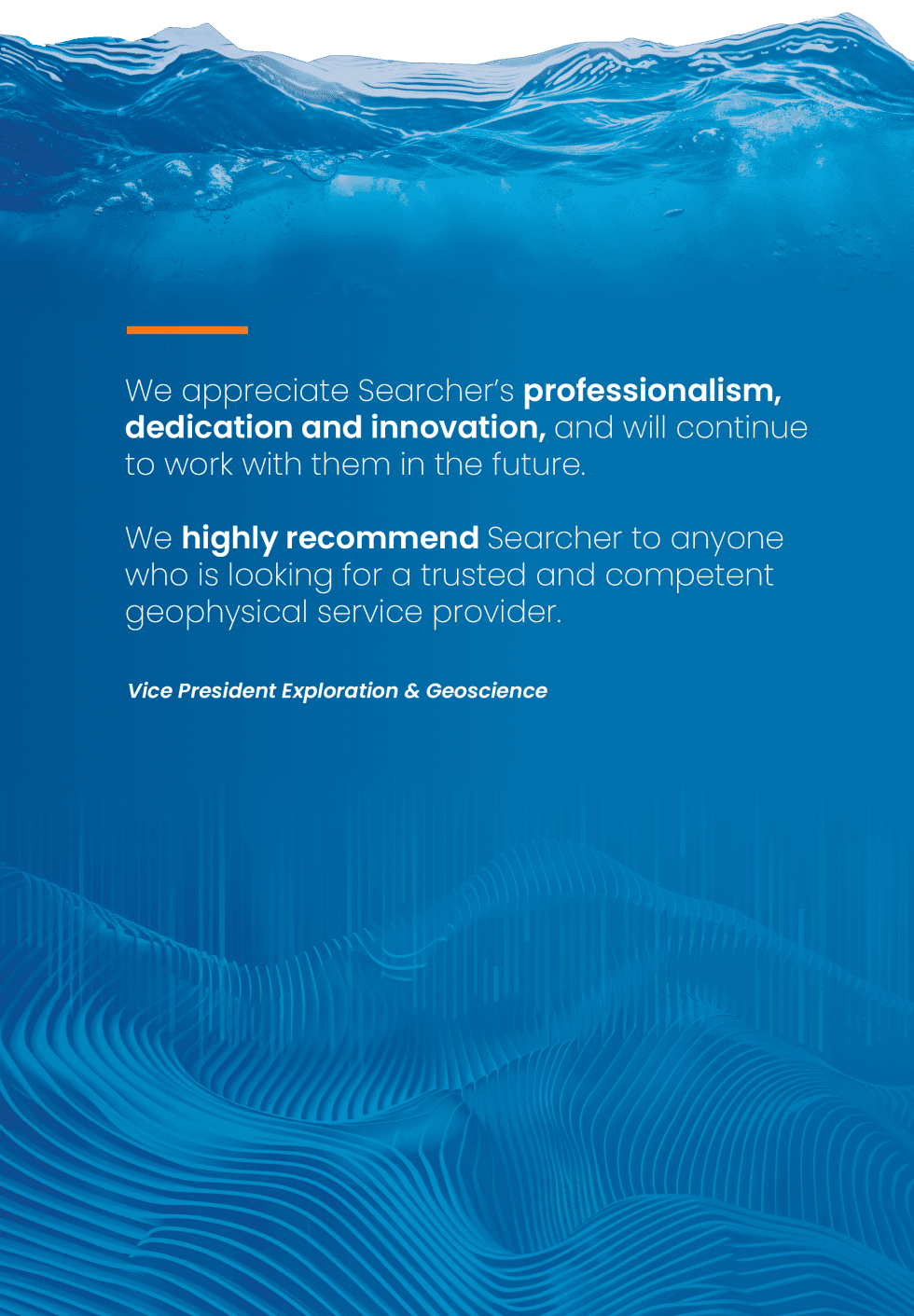 Unlock the Mysteries of the Subsurface - Searcher